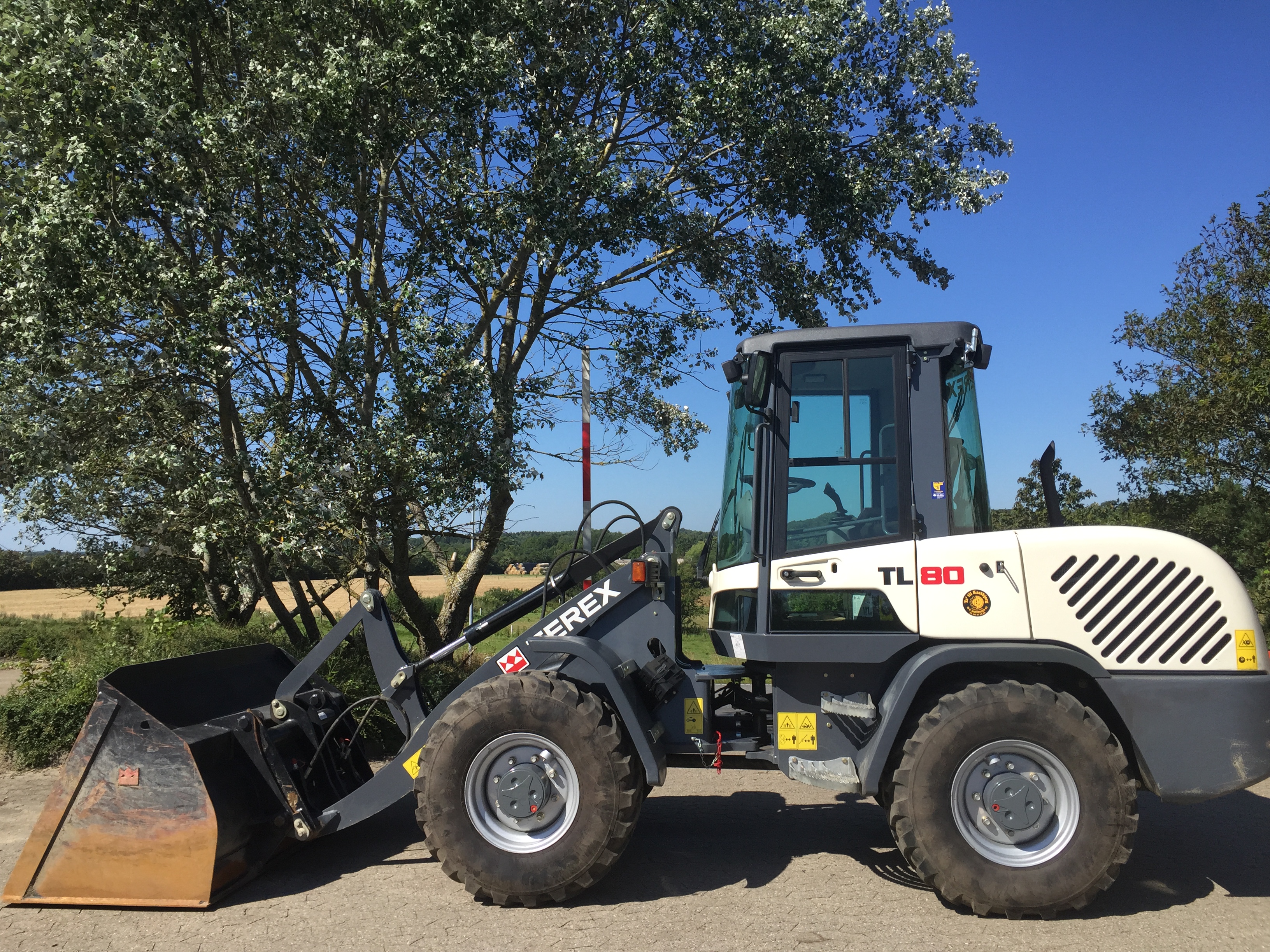 Terex TL80 netop kommet ind... - Ib E. Mortensen